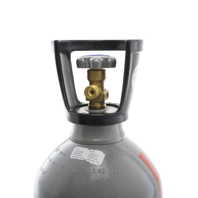CO2 Kohlensäure Flasche 10 kg mit Steigrohr Tauchrohr Made in EU günstig kaufen